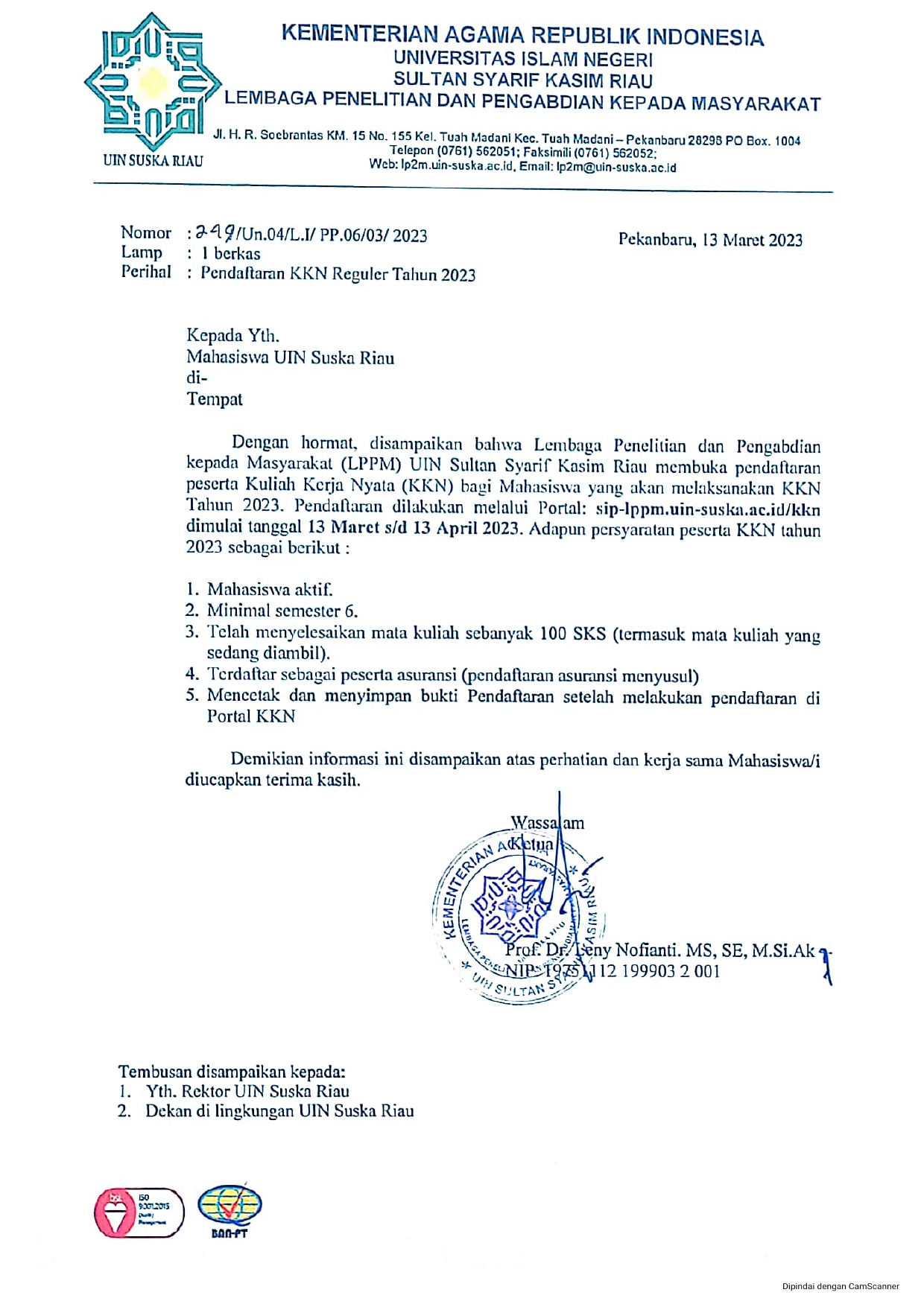 Pendaftaran KKN tahun 2023 UIN Sultan Syarif Kasim riau – Fakultas ... Pendaftaran KKN tahun 2023 UIN Sultan Syarif Kasim riau – Fakultas ...